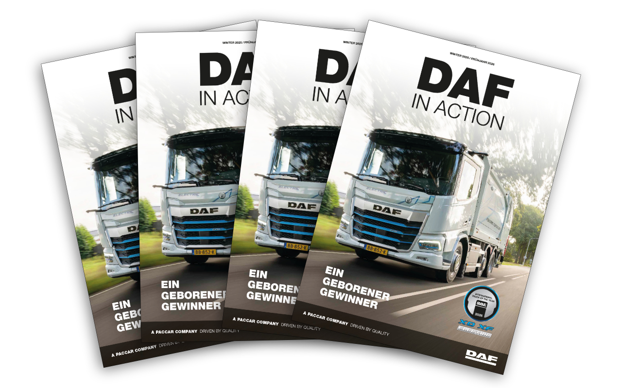 DAF in Action Magazine Winter 2025/Frühling 2026 – EBB Truck-Center GmbH